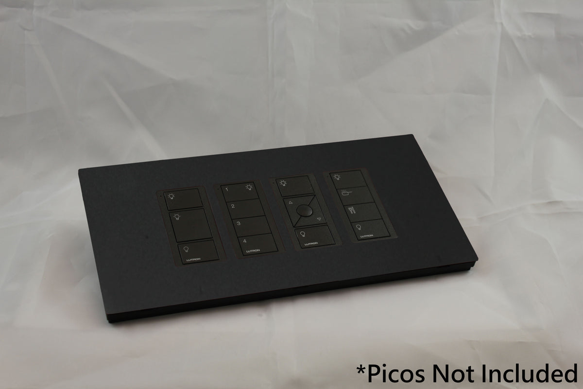 Vision GrafikEye Faceplate for four Lutron Pico Controls, Layout: 1111 ...