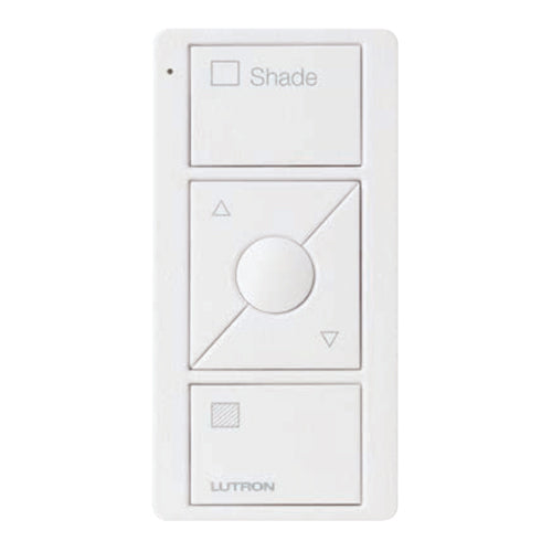 Lutron Pico Blind Remote in White-PK2-3BRL-TAW-S02 :3-button with raise ...